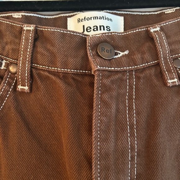 Reformation | Jeans | Reformation Brown Jeans | Poshmark